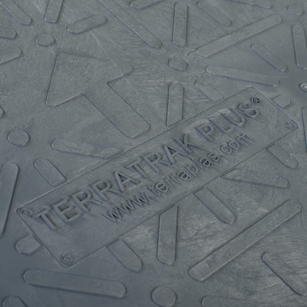 TerraTrak Plus Gray Ground Protection Panels | Turf-save, Drivable