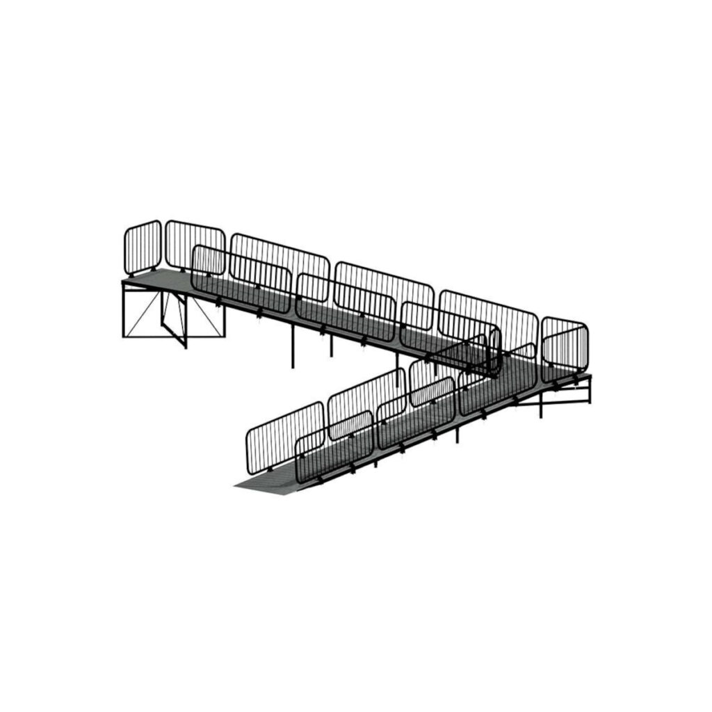 ADA Stage Ramp Kit for Portable Stage Access | Modular Design