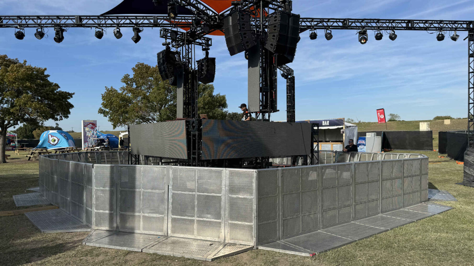 Festival Infrastructure Rentals | Barriers, Staging & Flooring